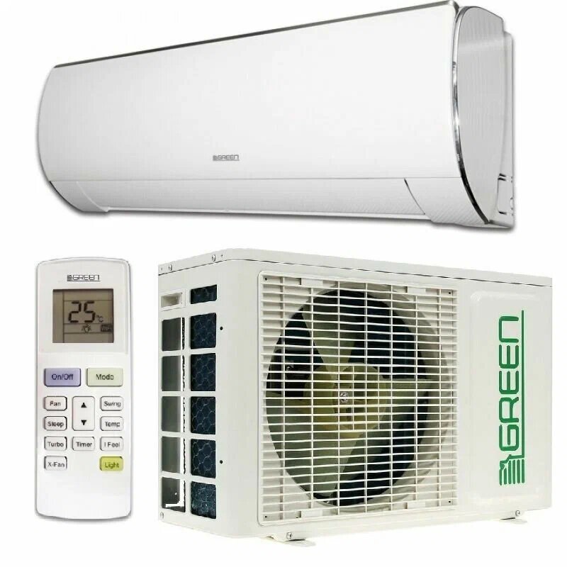 Сплит-система GREEN GRI-07HH2 / GRO-07HH3 серии HIT для 20 м