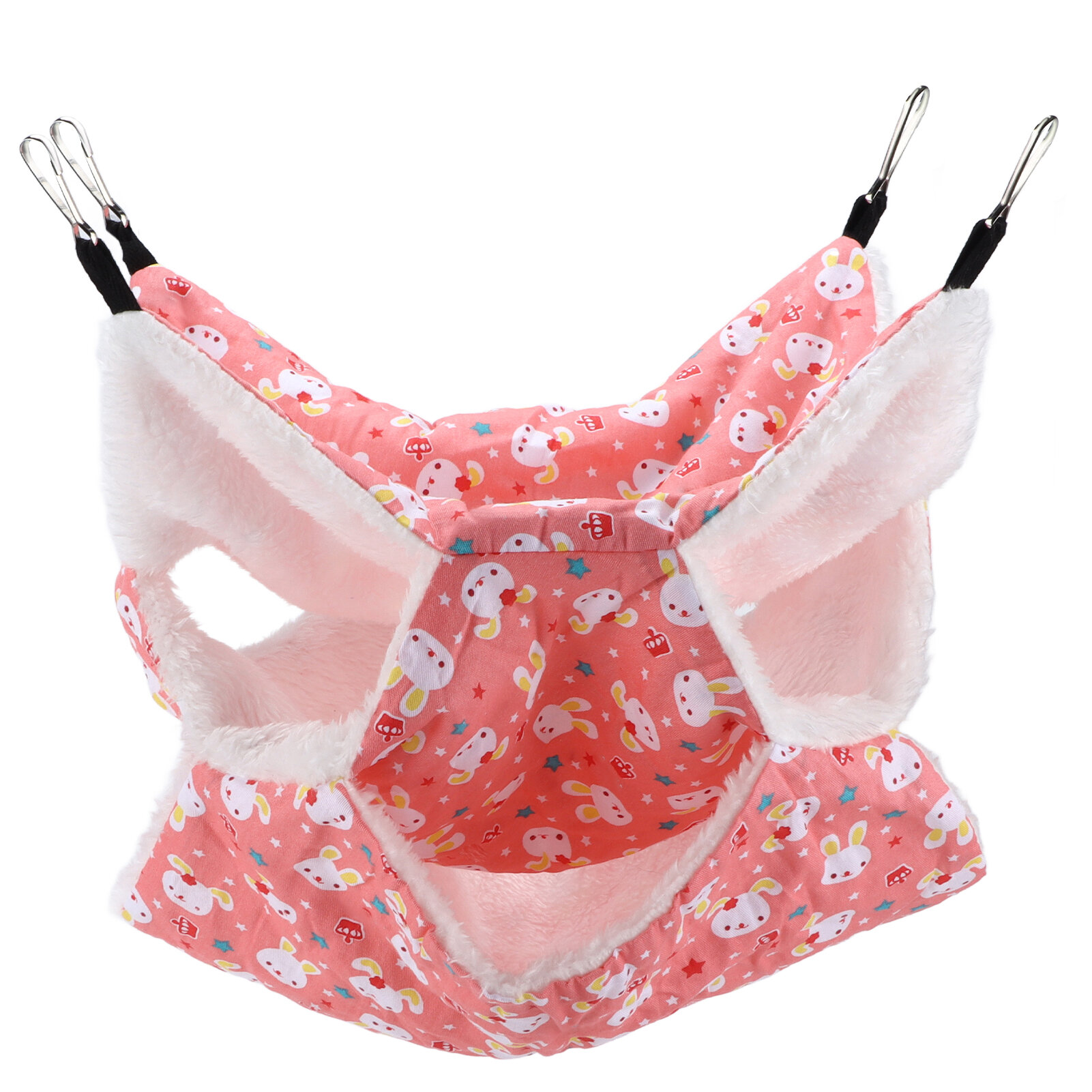 Pet Threelayer теплый гамак легко чистить и установить подвесную спальную мешок для белки (вентилятор мультфильма)