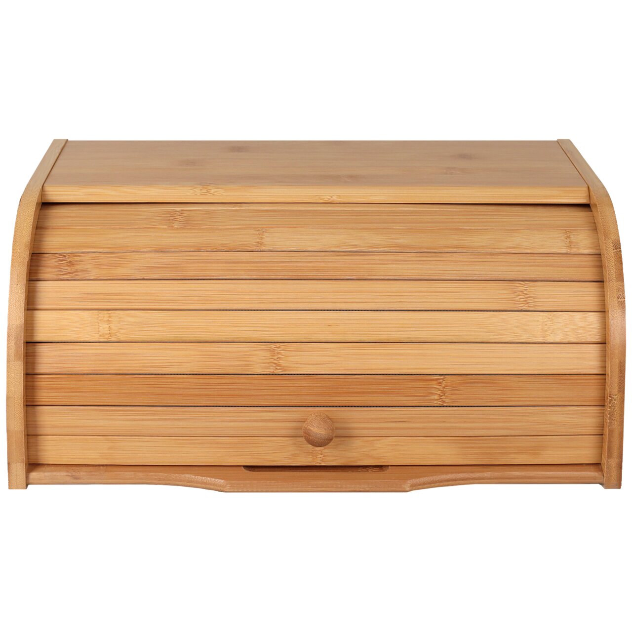 Хлебница из бамбука 40х27х17 см для кухни - гигиеничное хранение хлеба и буханок