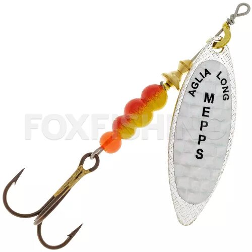 Блесна вращающиеся Mepps Aglia Long Rainbo №3 11,5гр. #S