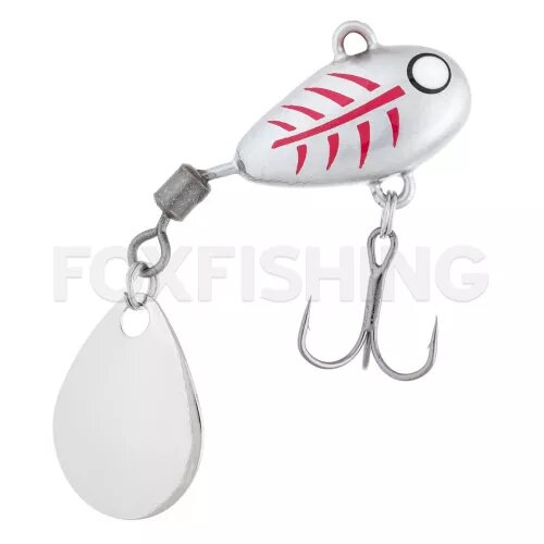 Тейл-спиннер Uf Studio Hurricane 10гр. SILVER GHOST