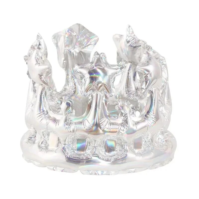 Золотая Корона, воздушный шар из алюминиевой фольги, головные уборы королевы и императора, реквизит для фотобудки принцессы, украшение для дня рождения, сделай сам, торта