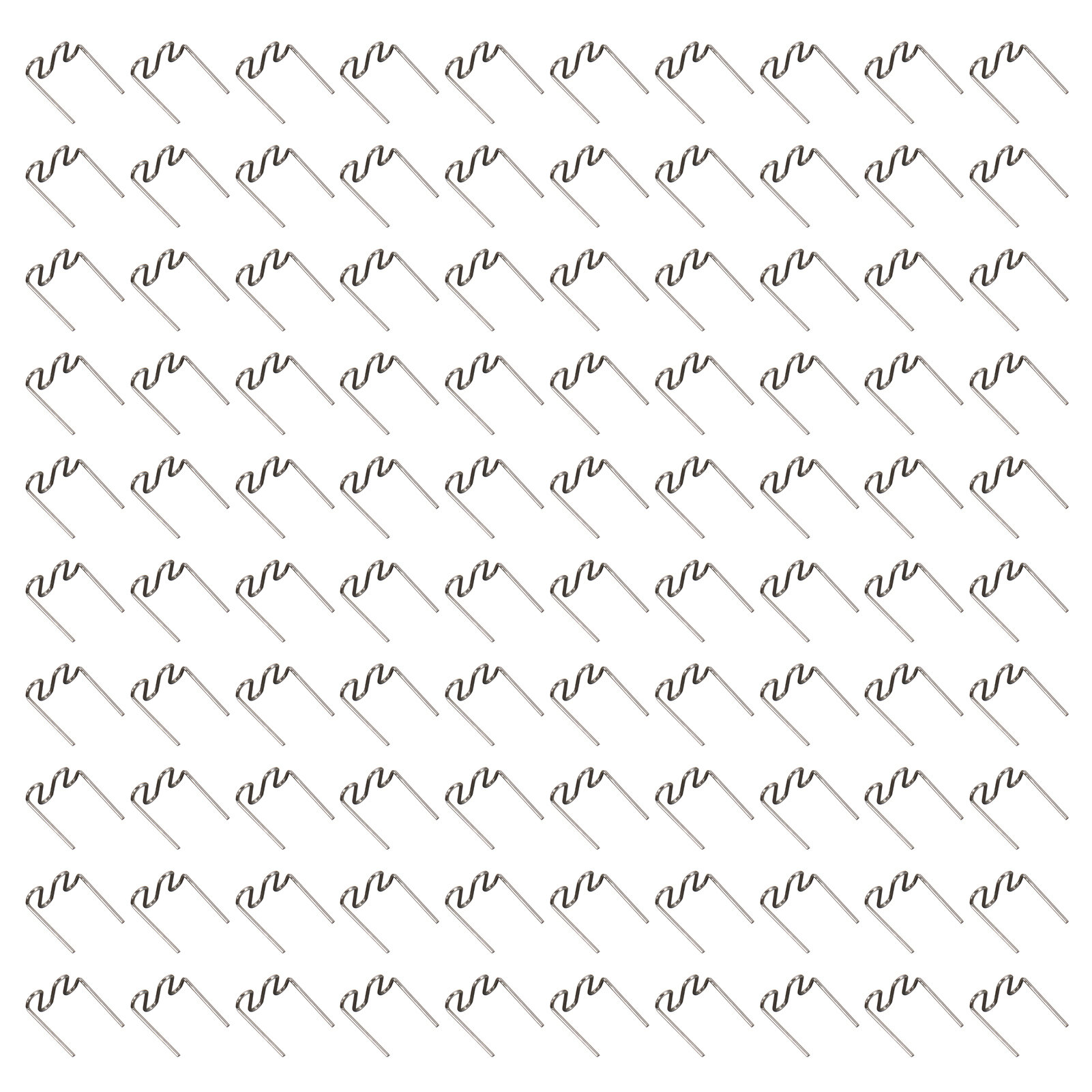 8 мм, outside world, 100шт, 0, тип S, пайки пластика и бамперов волнистые, Скобы для ремонта,