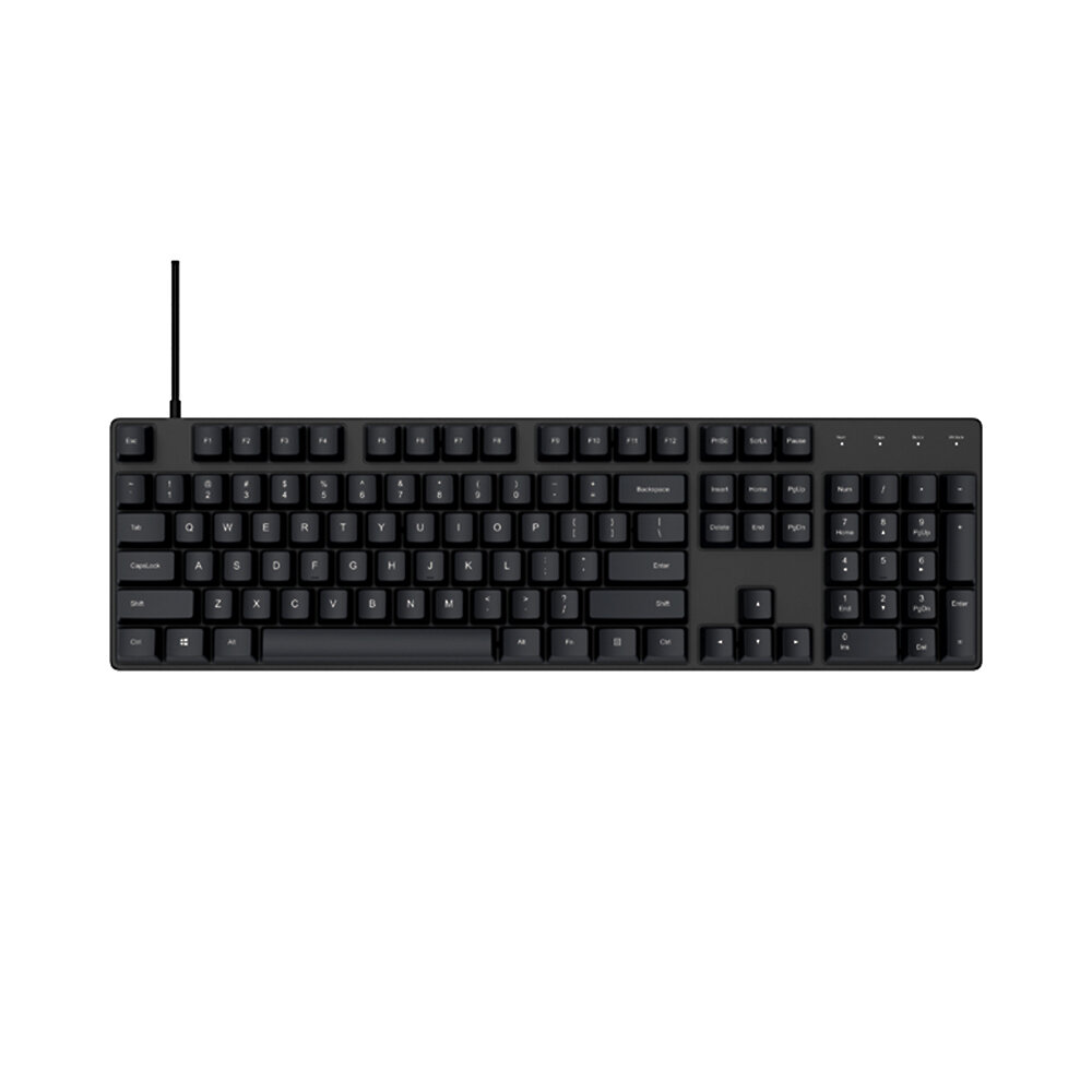 Xiaomi Механическая Клавиатура Red Axis Edition 104 Клавиатура PBT Key Cap E-Sports