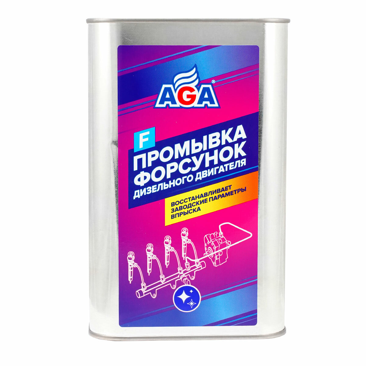 Промывка форсунок дизельного двигателя, AGA815F, AGA815F