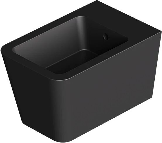 Биде подвесное Alice Hide Square 31220108 черный матовый