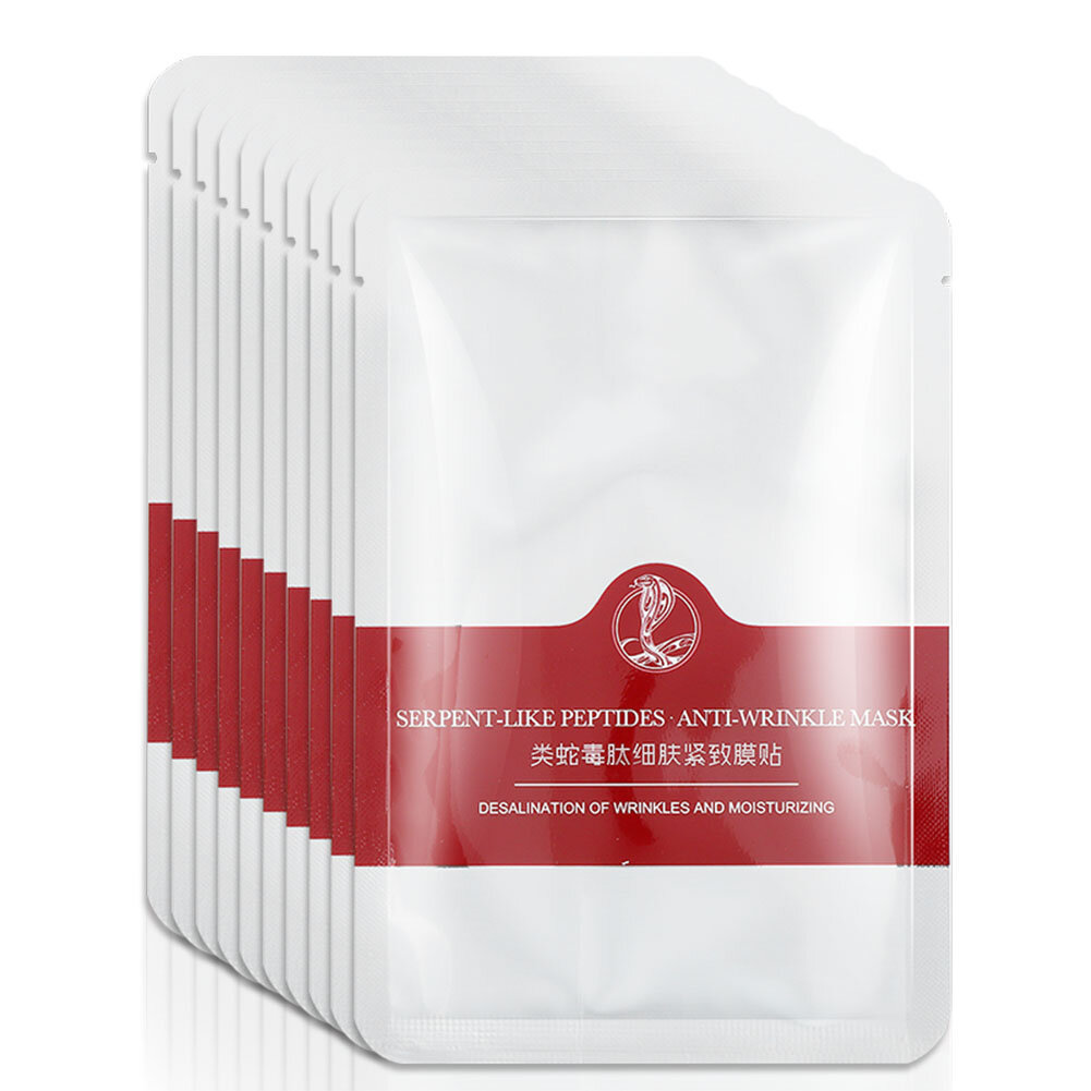 10pcs Facial Nasolabial Folds Anti Wrinkle Lifting Laugh Lines Care Patches