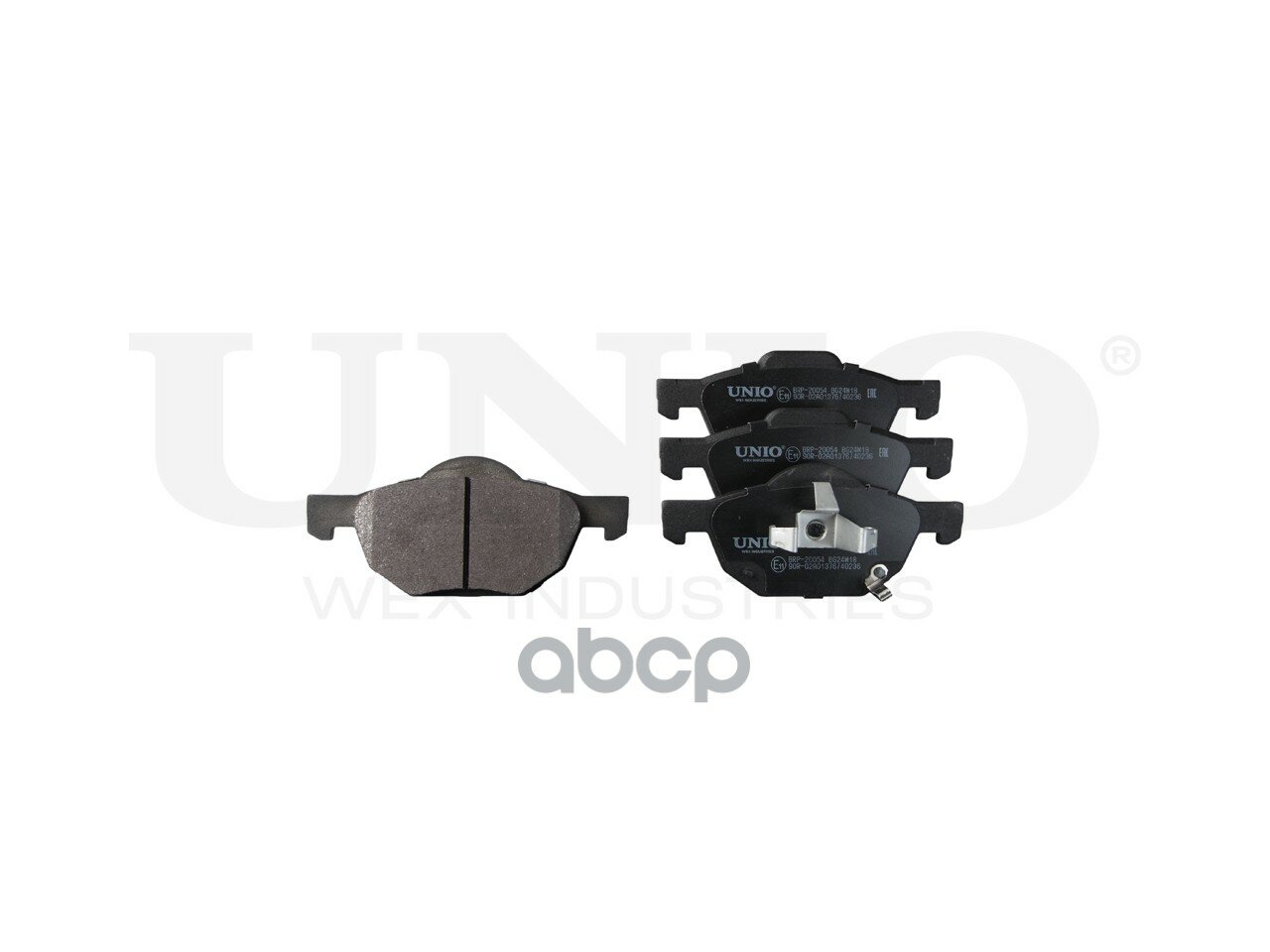 Колодки тормозные диск. передние Honda Accord VII 03- UNIO арт. BRP-20054