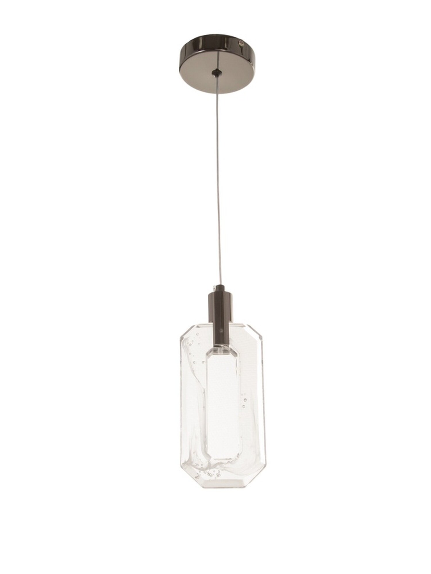 Светильник BayerLux "Орнео", LED, 5 Вт, 4000 К, черный хром, 9x3x24-174 см