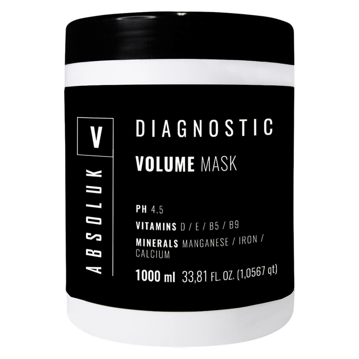 Маска для объема волос Absoluk Diagnostic Volume Mask, 1000 мл