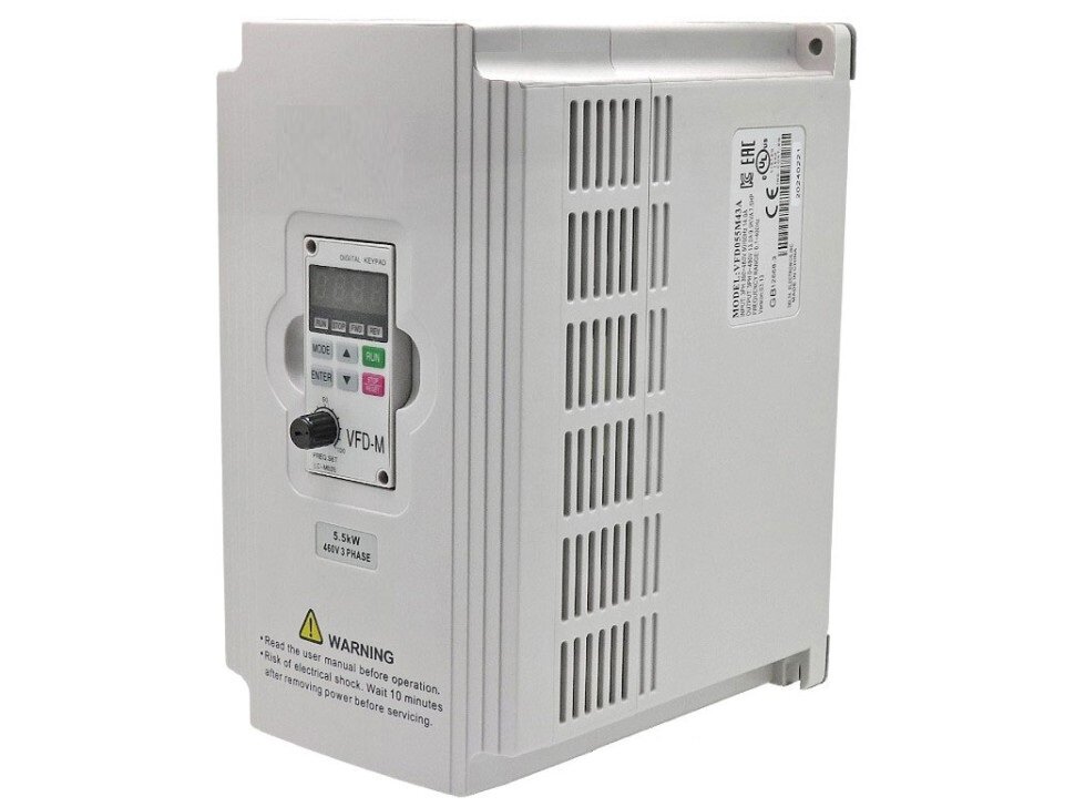 Частотный преобразователь 5,5кВт 380В Delta VFD055M43А