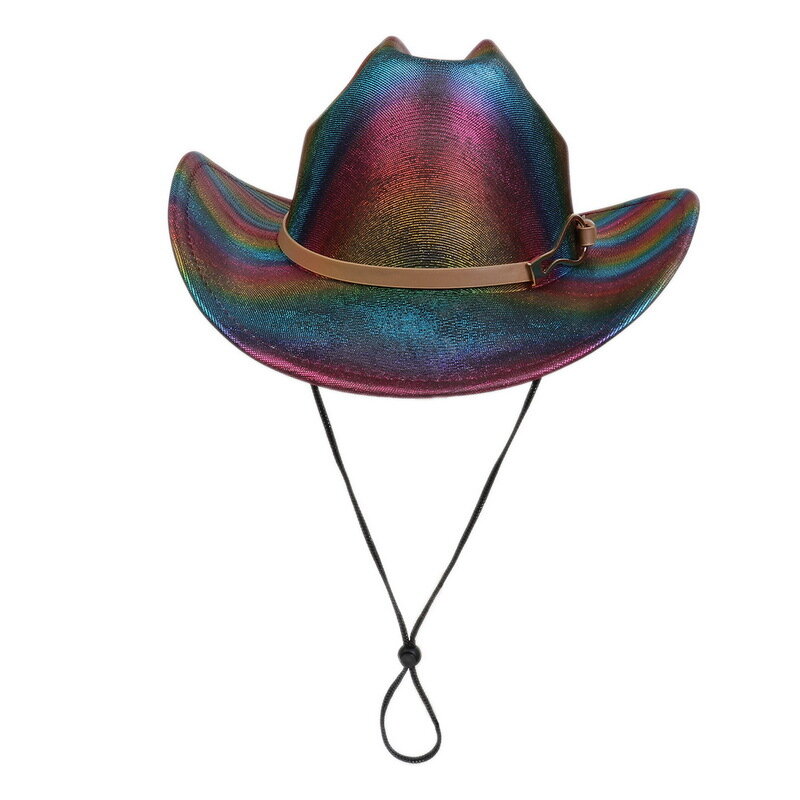 Шляпа Amazon symphony, ковбойская, полосатая, с большими полями