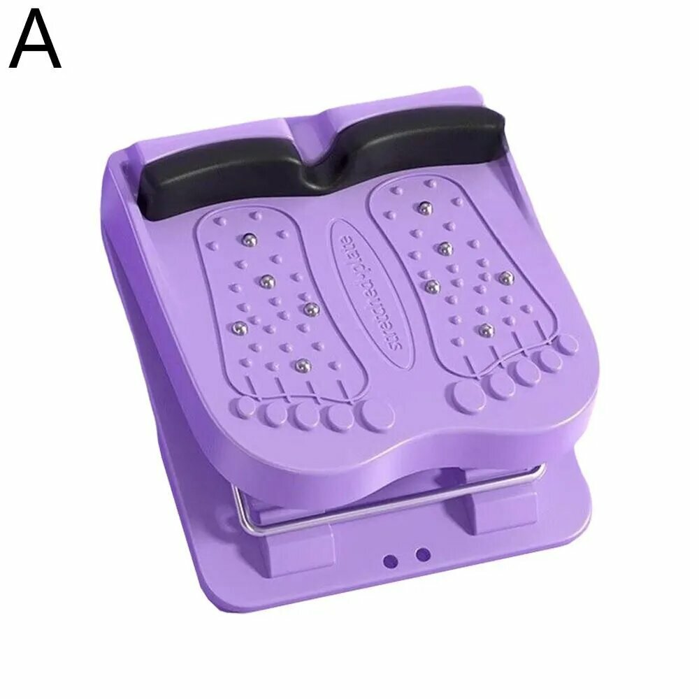 Регулируемая доска для растяжки ног - складной дизайн, многоуровневая, PP материал, 29x27 см