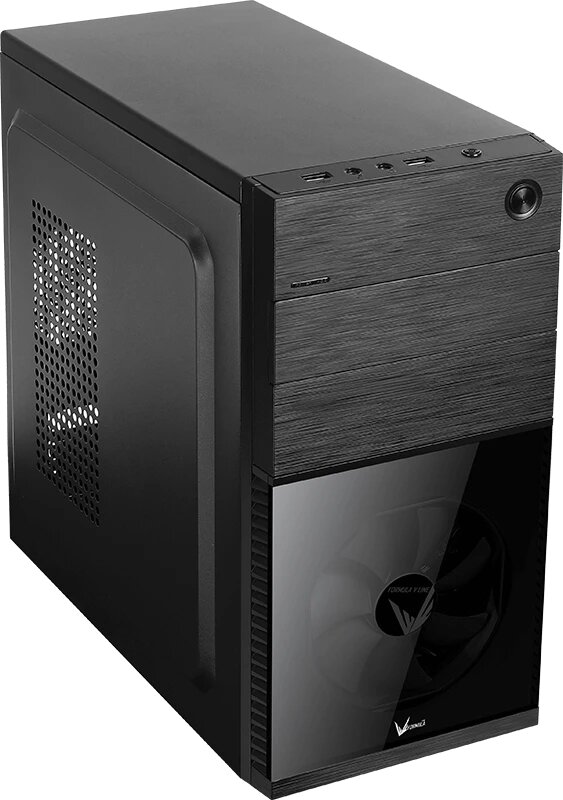 Корпус Aerocool Cs-105, mATX, без БП, 187x361x355мм (ШxГxВ), USB3.0 x1, USB 2.0 x1, металл 0,5мм, 120-мм вентилятор в комплекте