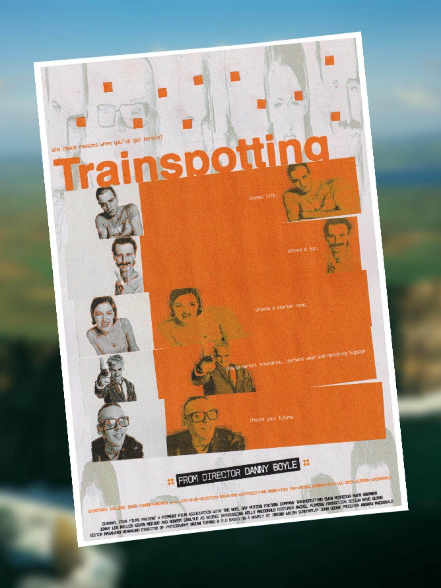 Постер pinterest "На игле", 29.7х42см, А3, глянцевый