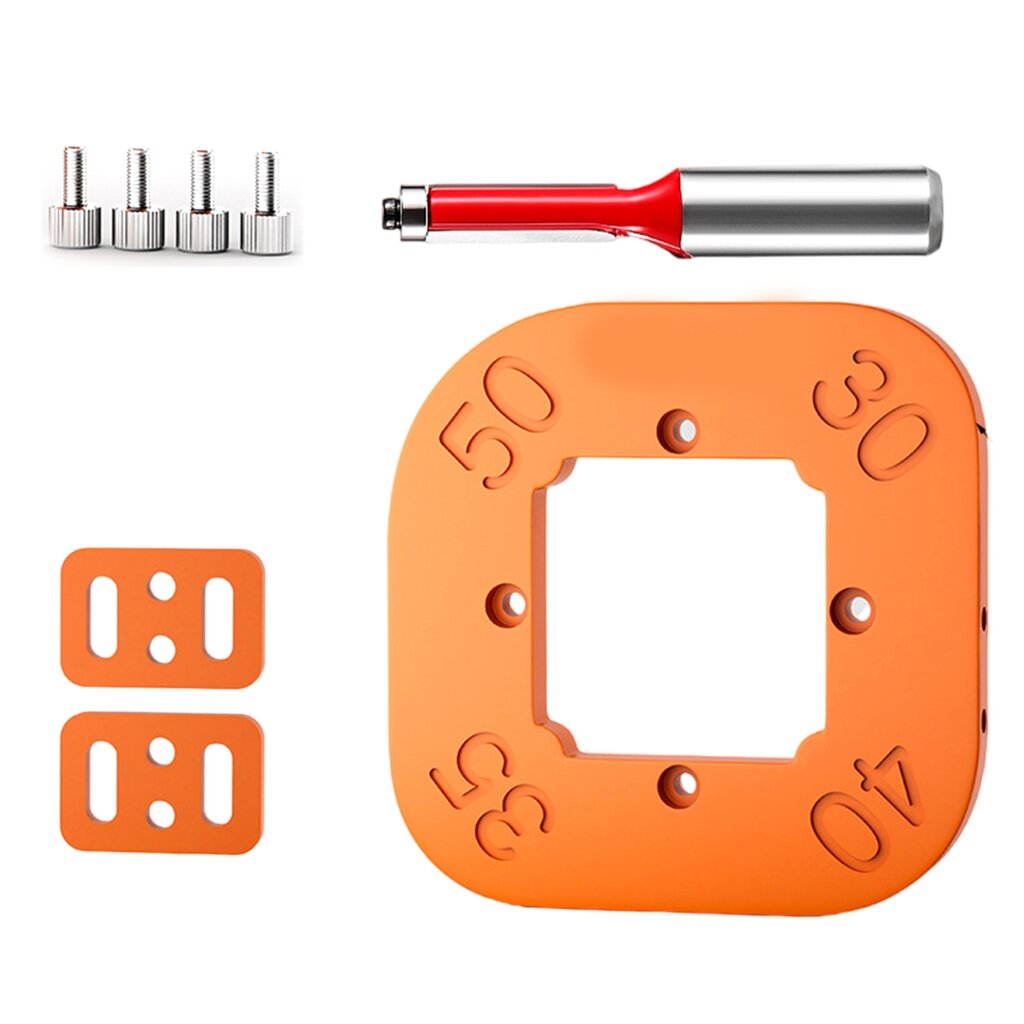 Многофункциональный шаблон для угловой обработки древесины, локатор, подходящий для точного и последовательного закругления в проектах домашних мастеров