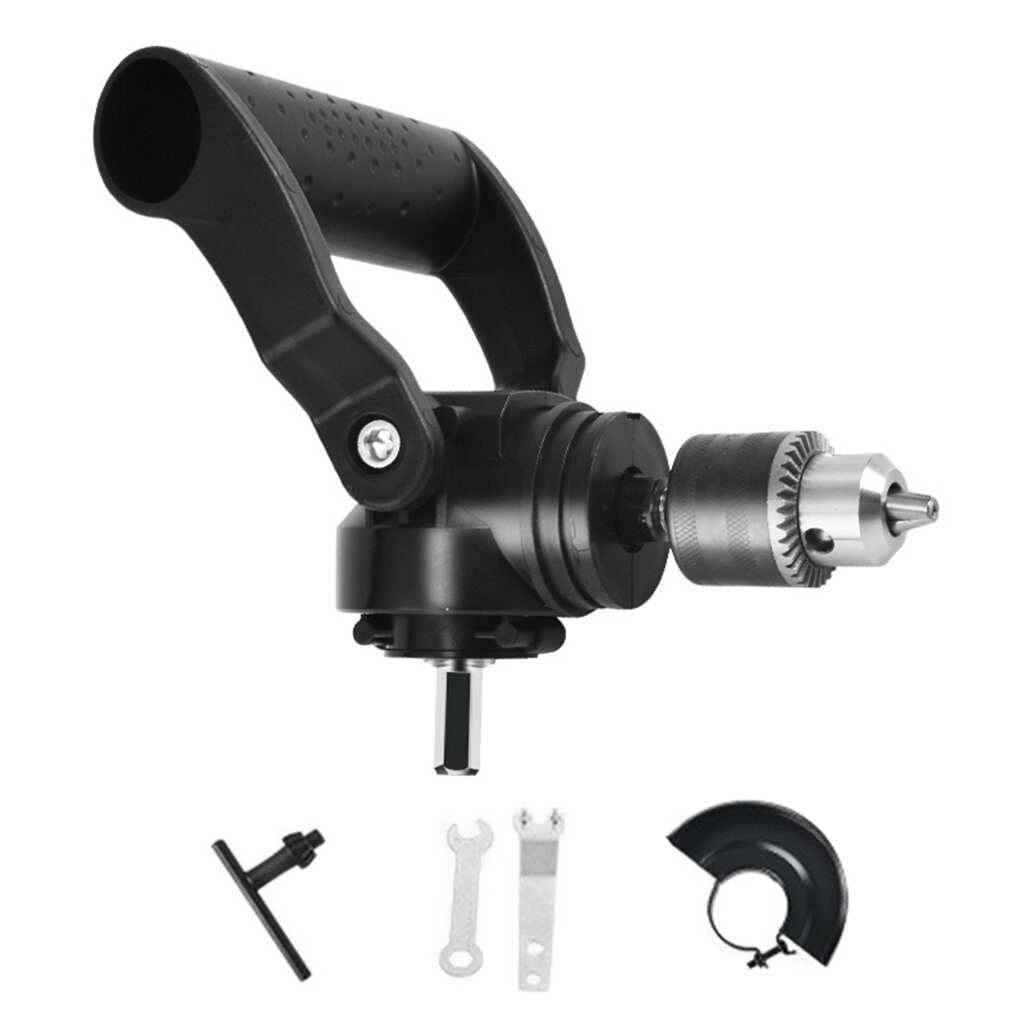 Прямоугольный Сверлильный Патрон Адаптер Противоскользящий Многофункциональный Адаптер Для Крепления Сверла Прямоугольная Насадка Для Сверла Металл