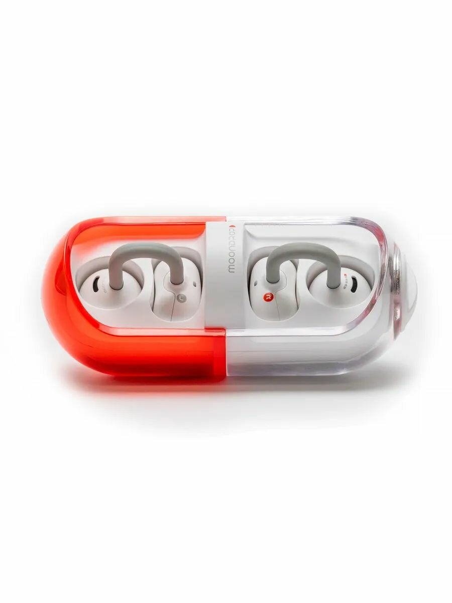 MoonDrop Pill, красный/белый, беспроводные наушники