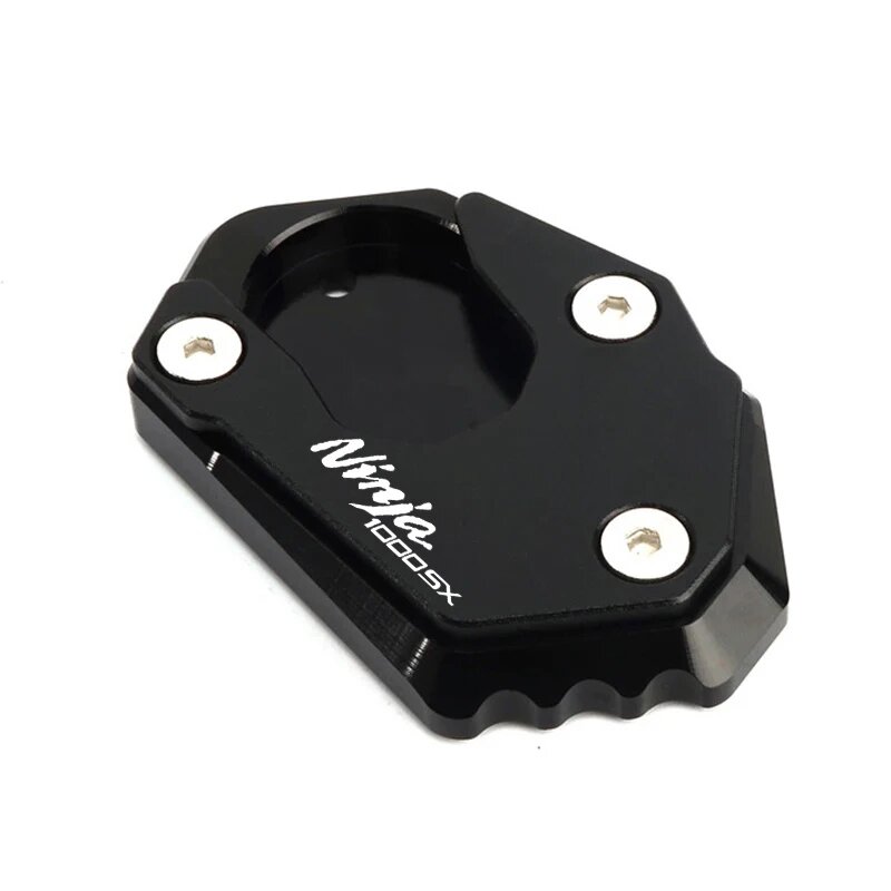 Для ninja1000sx NINJA 1000sx ninja1000 sx аксессуары для мотоциклов, подставка для ног, боковая подставка, боковая подставка, удлинитель, опорная пластина Черный, Black