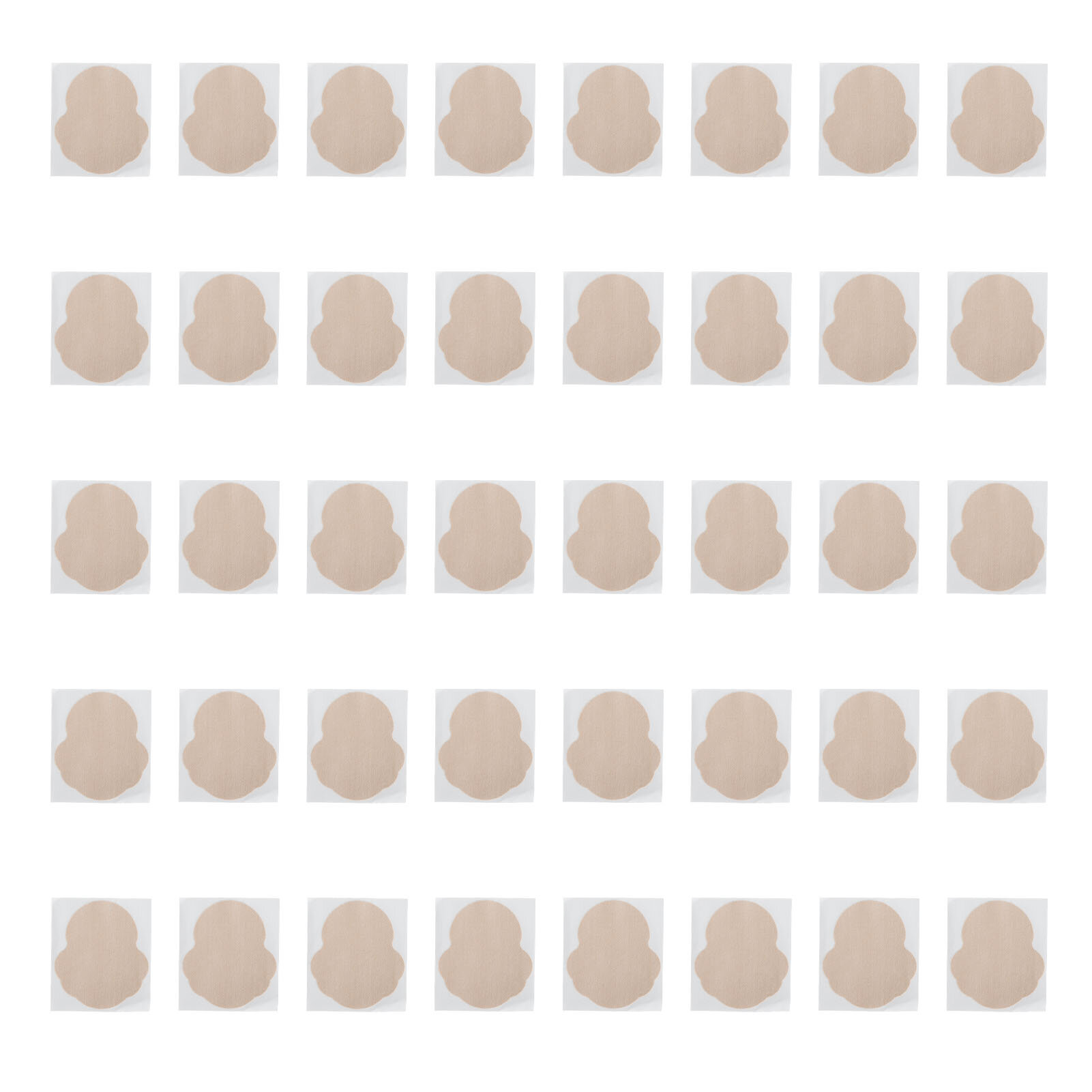 40 шт. одноразовые тонкие невидимые летние антиперспирантные наклейки для подмышек для мужчин и женщин