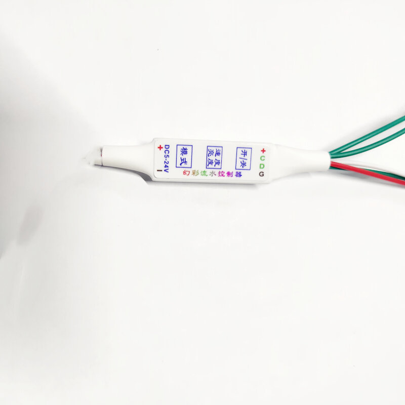Мини - 3 - клавишный светодиодный контроллер DC5V - 24V для управления светодиодными полосами WS2811 WS2812B RGB