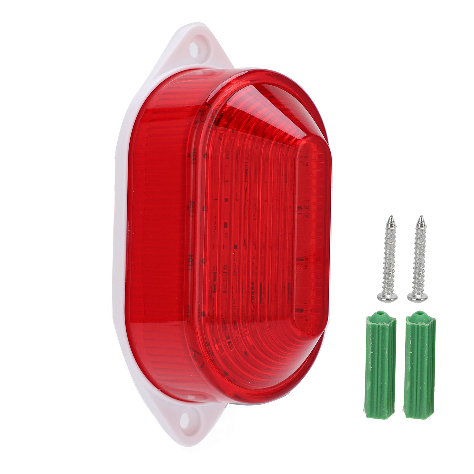 Red LED Warning Light Small Security Signal Siren Sound Alarm with Buzzer for Factory Monitoring220V