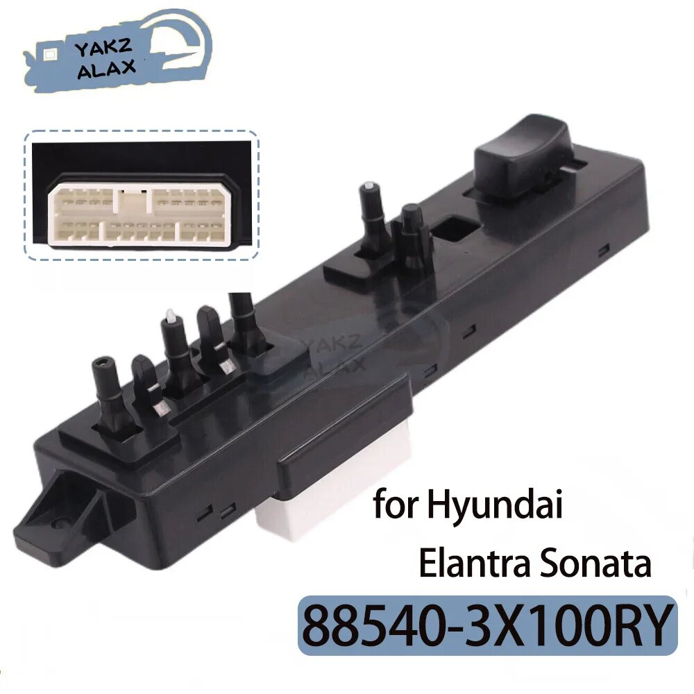 88540-3X100RY переключатель регулировки сиденья переднего сиденья с левой стороны водителя для Hyundai Sonata Elantra 2011 2012 2013 2014 885403X100RY