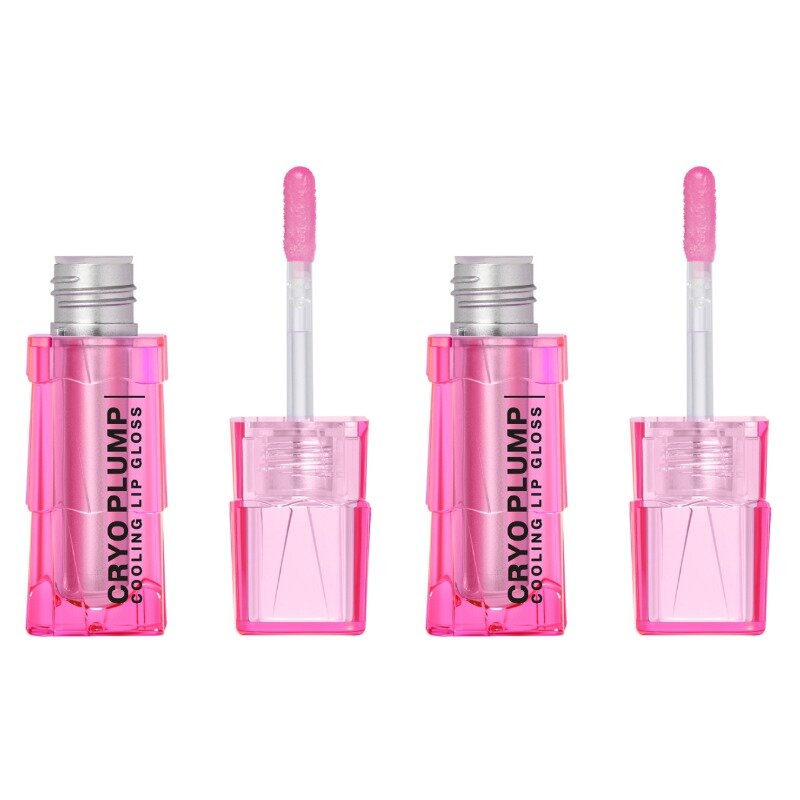 Плампер для губ Influence Beauty, Экстра, Cryoplump тон 03, полупрозрачный розовый, 2.8мл, 2шт