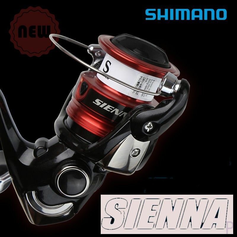 Шимано Sienna 4000FG - новая модель катушки для спиннинга, с коэффициентом передачи 5.2:1
