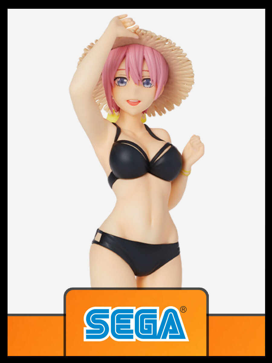 Оригинальная фигурка Ichika Nakano от Sega из аниме Gotoubun no Hanayome / Ичика Накано «Пять невест» 20 см