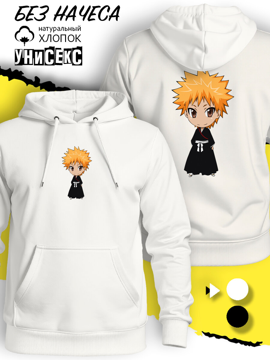 Худи Толстовка свитшот Блич манги