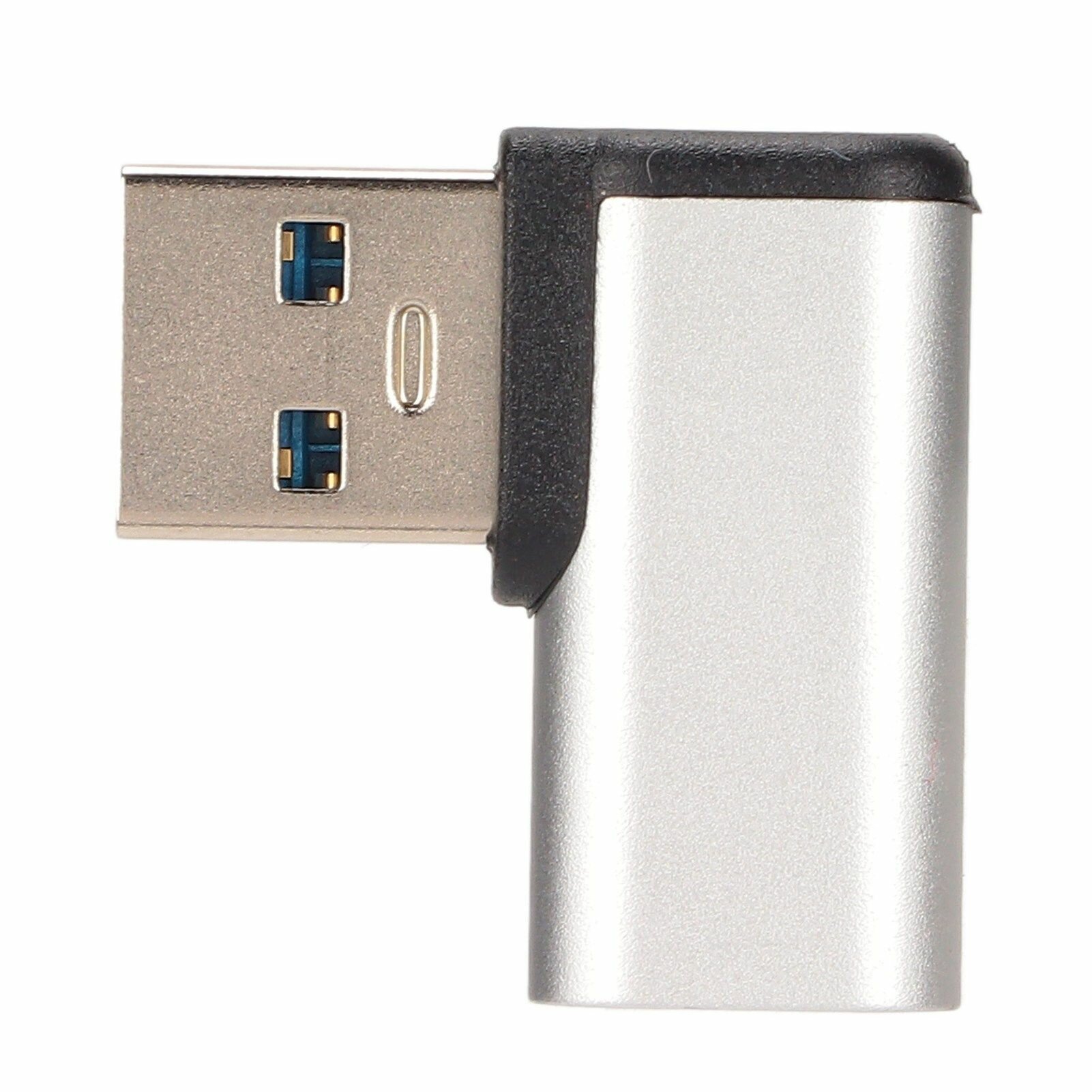 90 USB 3.0 Type C адаптер 3A 10 Гбит/с с левым углом для телефонов, планшетов, HDD