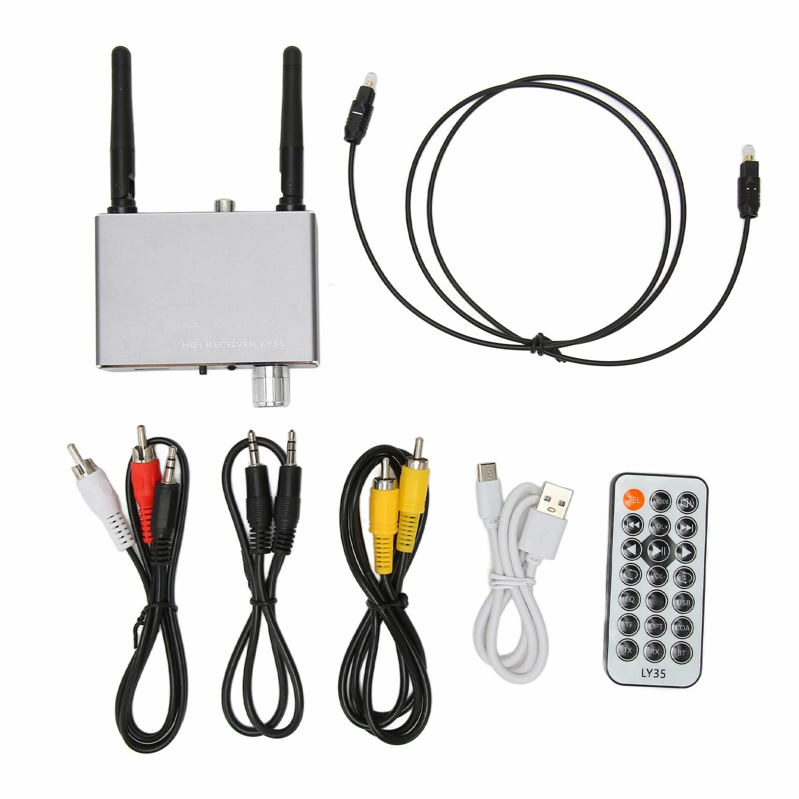 ЦАП Bluetooth 5.3 с оптическим и коаксиальным выходом