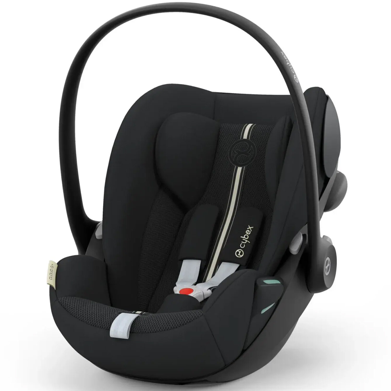 Автокресло 0+ CYBEX Cloud G i-Size Plus Moon Black, с рождения до 13 кг, ростом до 87 см, черный