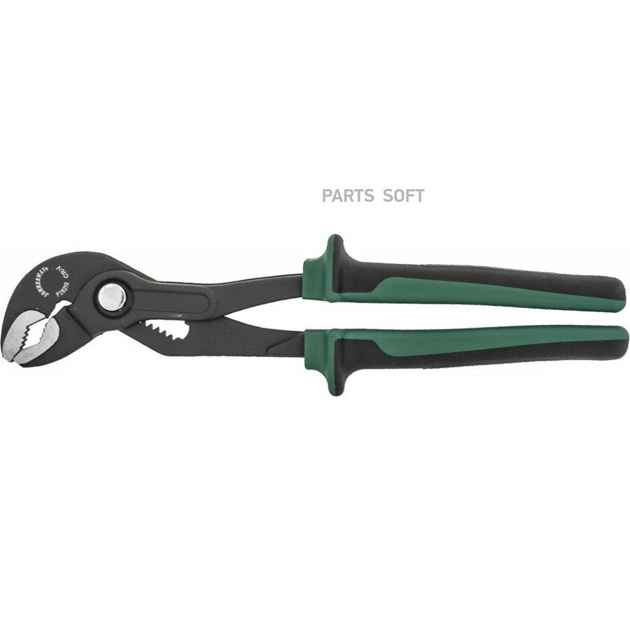 P28210 Клещи переставные с реечной регулировкой, коробчатым захватом и двухкомпонентными рукоятками, от официального дистрибьютора, JONNESWAY, артикул P28210