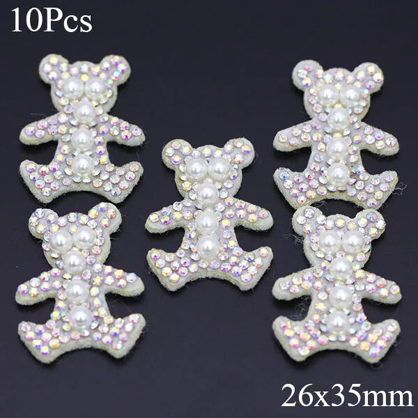 Набор аппликаций из страз 10 шт. 20