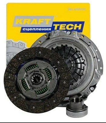 Комплект сцепления Газель, Волга дв. ЗМЗ-402,405,406 (KRAFTTECH) W00240Е