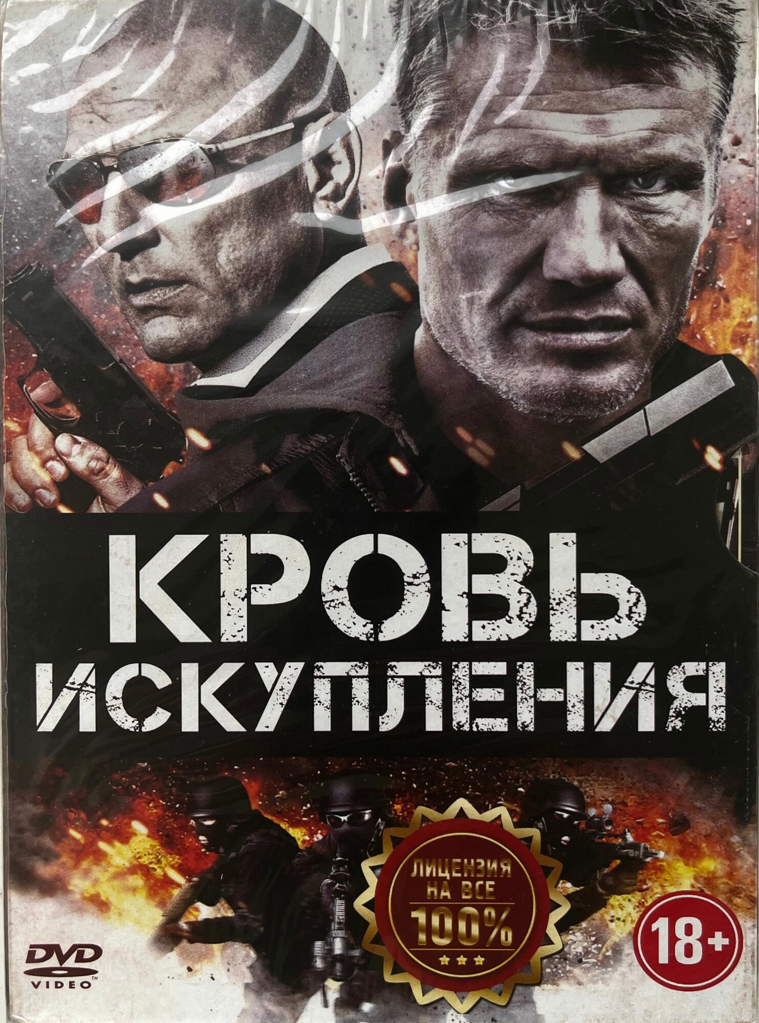 Кровь искупления (в гл. ролях Дольф Лундгрен, Винни Джонс) (Digipak, RU, заводской диск) DVD