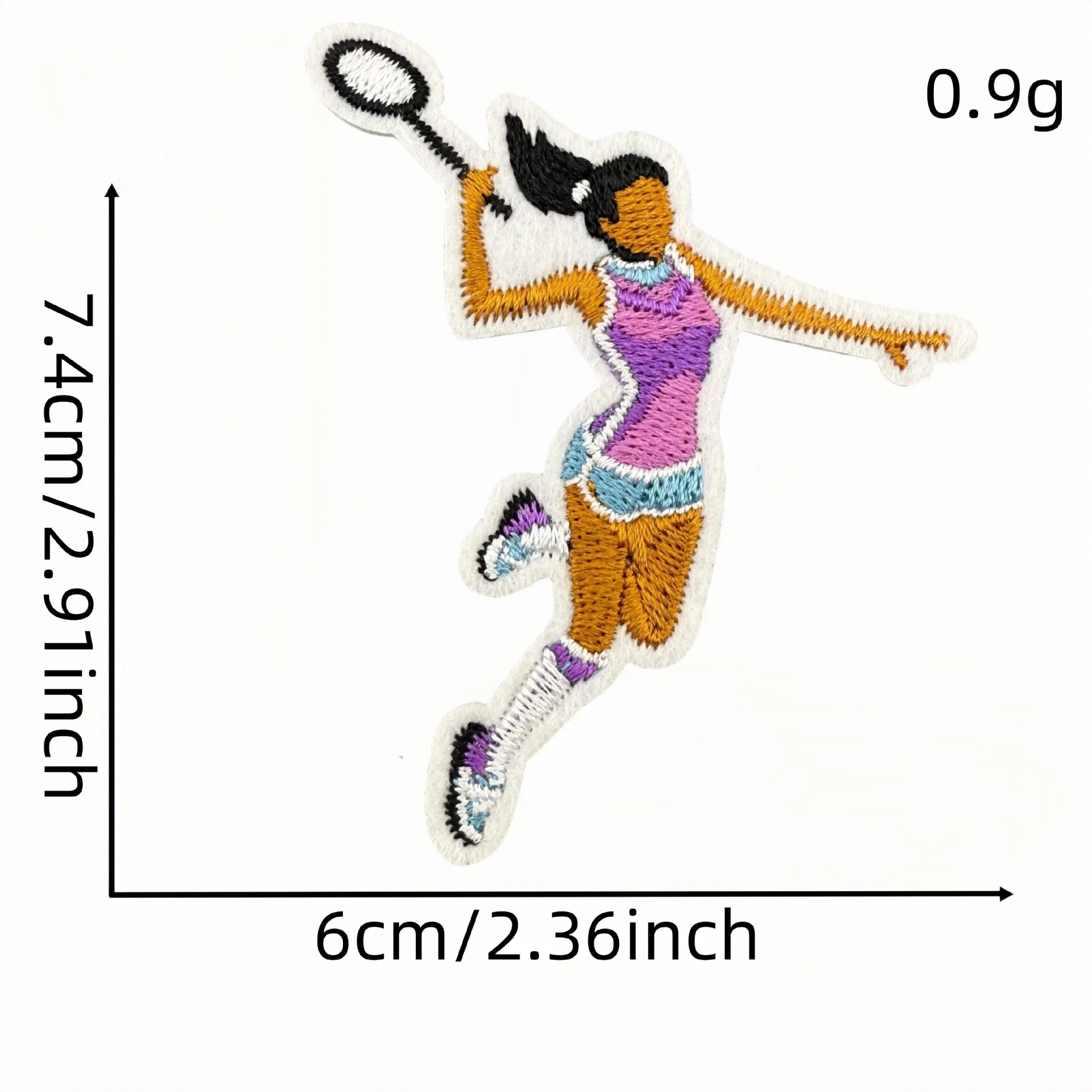 Нашивки для бадминтона Scp 23