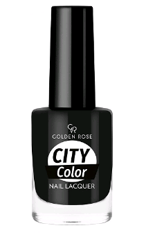 Golden Rose City Color - Nail Lacquer Лак для ногтей 10,2 мл. №065 черный