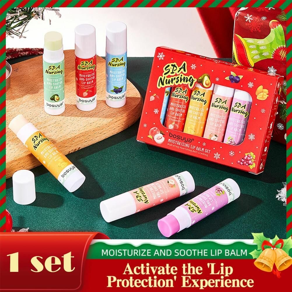 Масло для губ увлажняющее с шариком 6шт