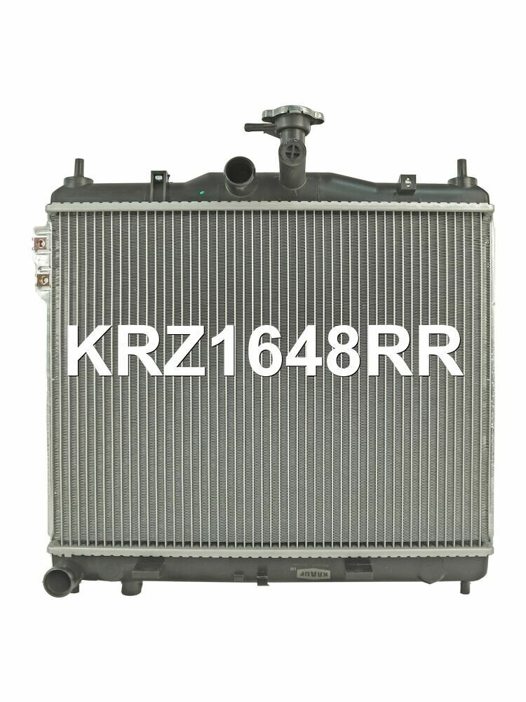 Паяный радиатор системы охлаждения Krauf KRZ1648RR для Hyundai Getz