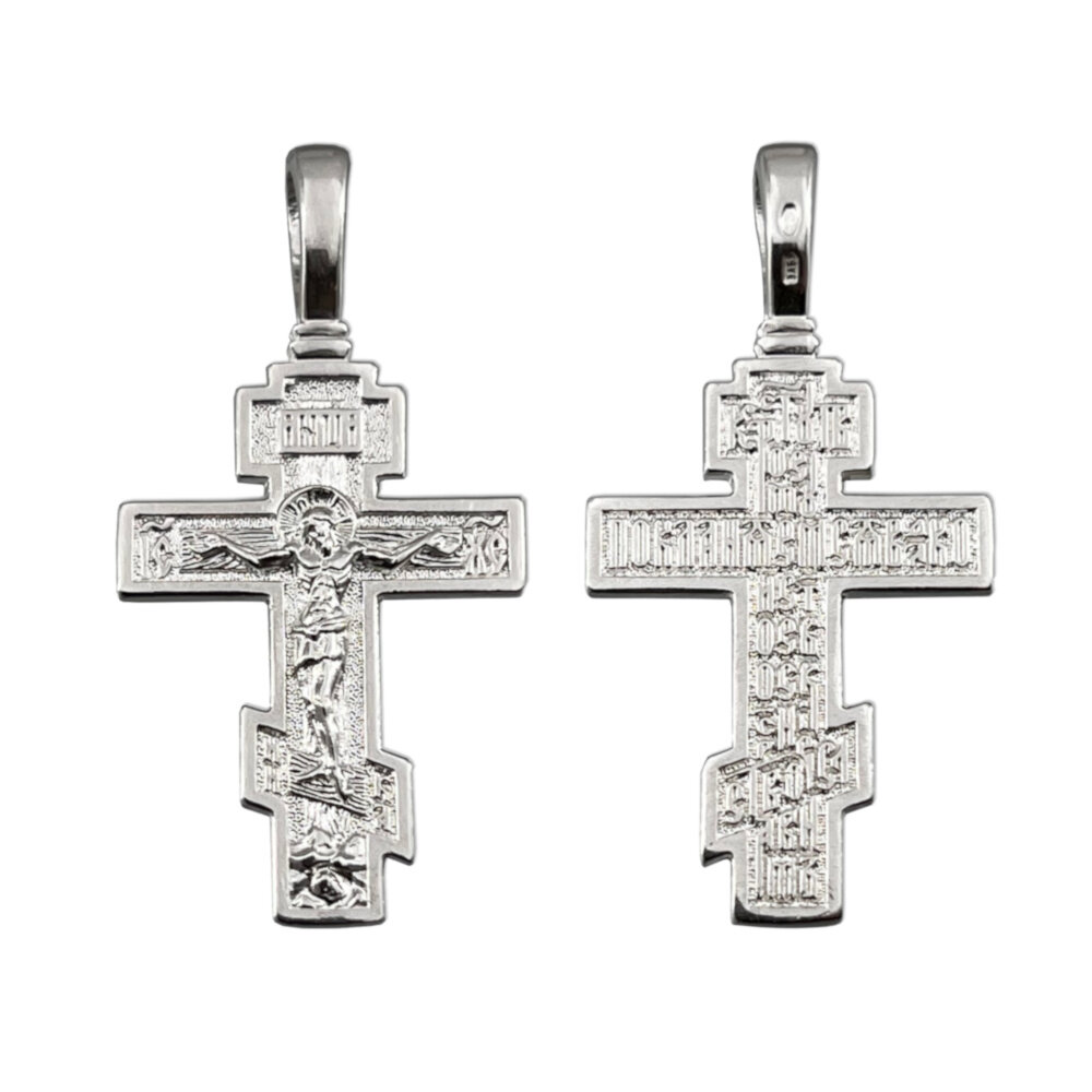 Крестик, серебро, 925 проба