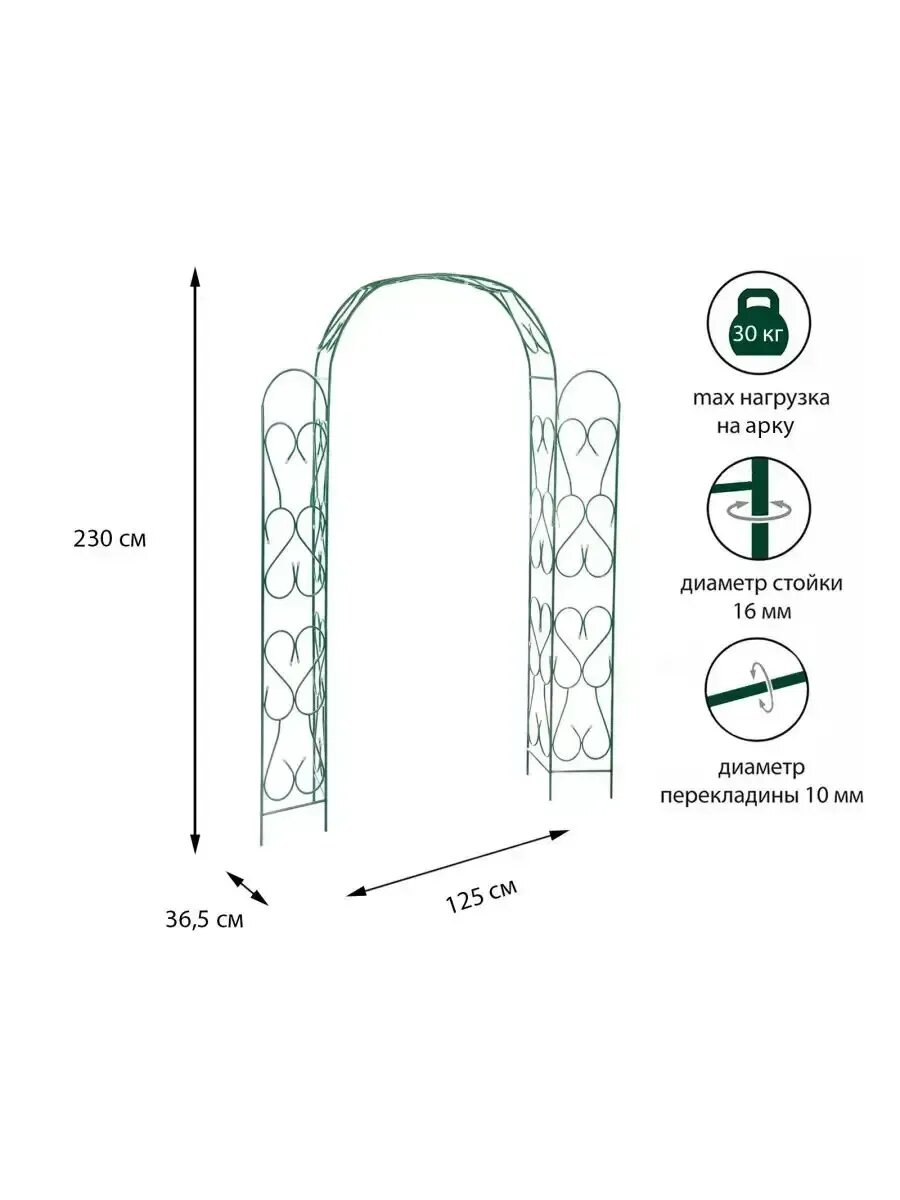 Арка садовая для вьющихся растений
