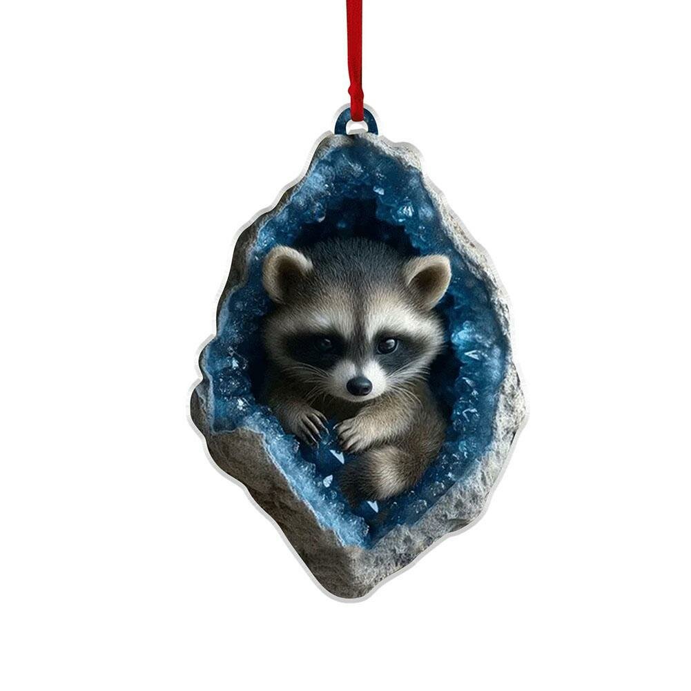 Хрустальная акриловая Рождественская подвеска в виде Совы