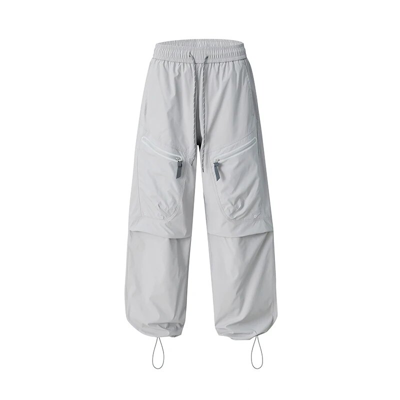 Женские походные брюки, осенние уличные отражающие водонепроницаемые спортивные брюки для кемпинга, весенние дышащие брюки-карго для треккинга и скалолазания L(65 kg-75 kg), Gray