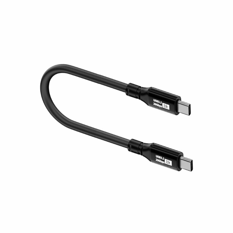 Кабель для передачи данных gen3.2 dual type c pd100w 8K-25см