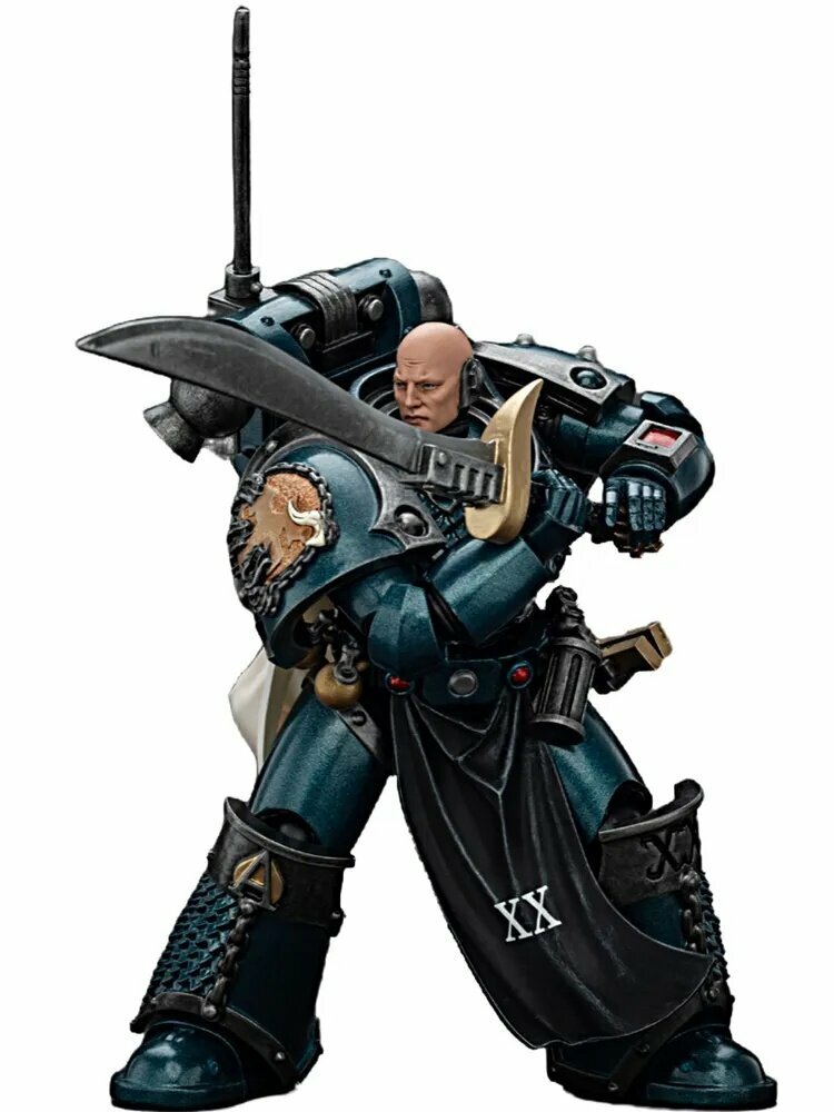 Фигурка подвижная Alpha Legion Harrowmaster Armillus Dynat JOYTOY Warhammer The Horus Heresy 1/18 Подарочная модель