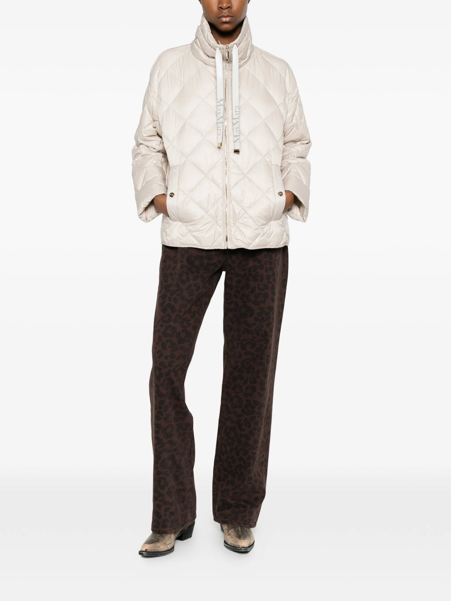 Куртка Max Mara Mtcpisoft, размер 36, разноцветный — фото 1