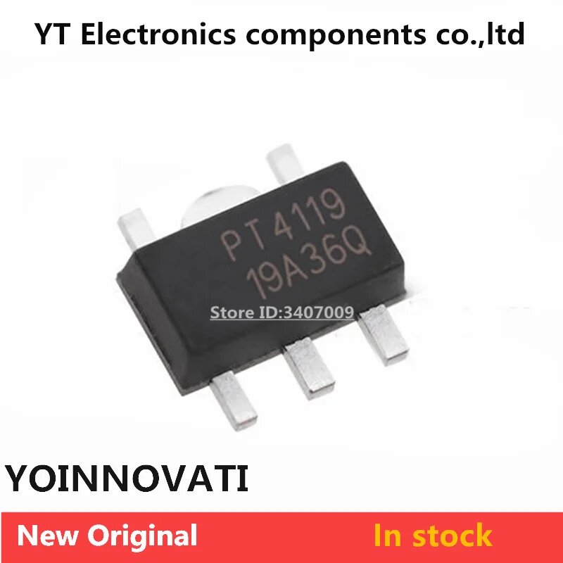 Разъемы YOINNOVATI PT4119E89E PT4119 SOT89-5